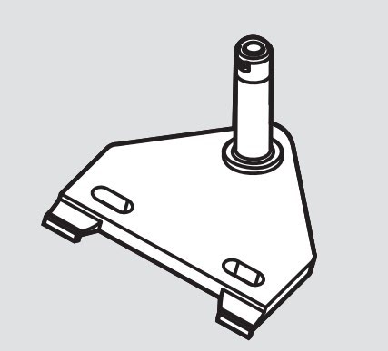 Blum Aventos HK-XS Face Frame Screw-On Cabinet Mounting Plate ...