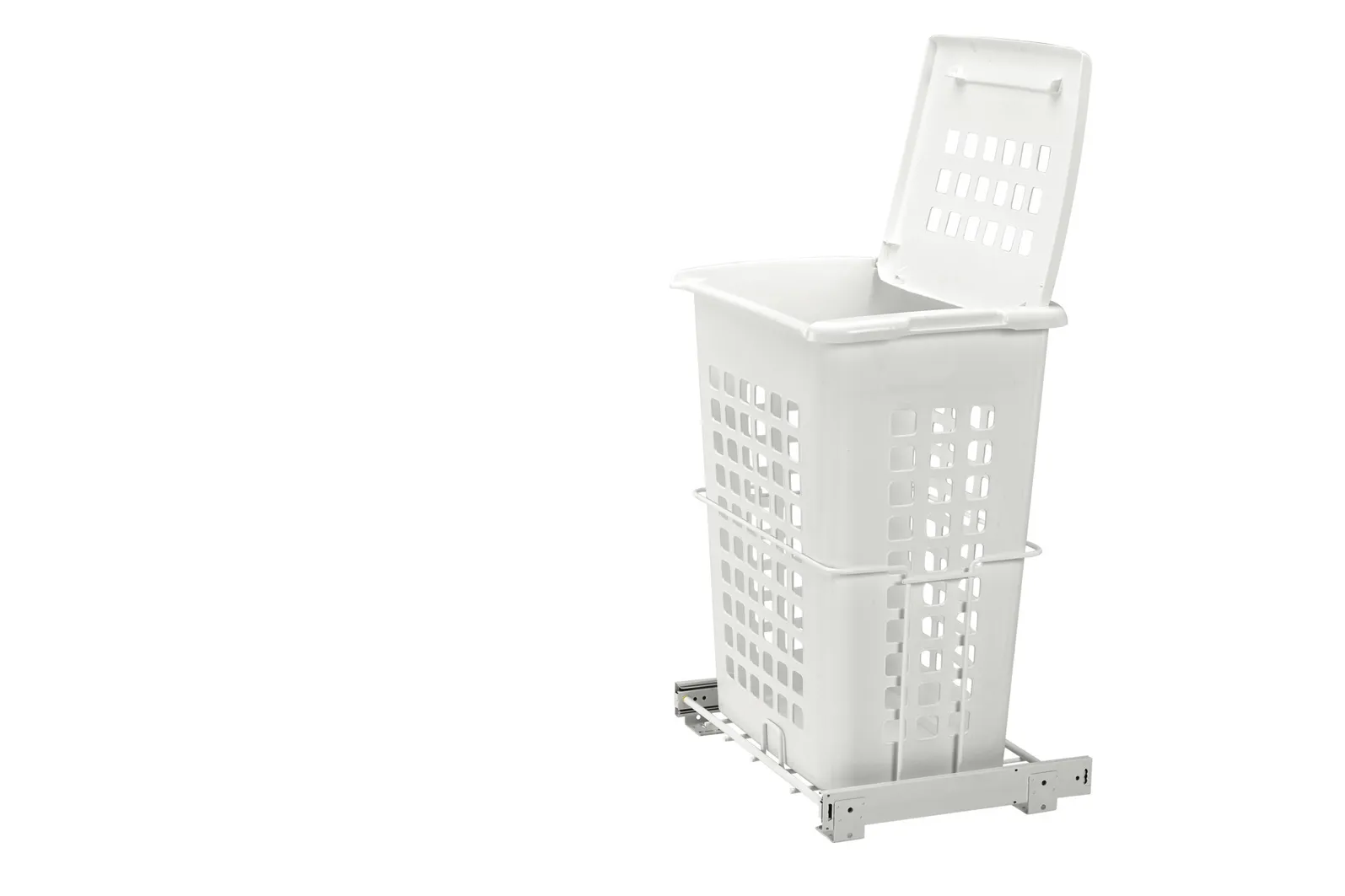 Rev-A-Shelf Bottom Mount Pull-Out Hamper w.Lid and Full-Extension ...