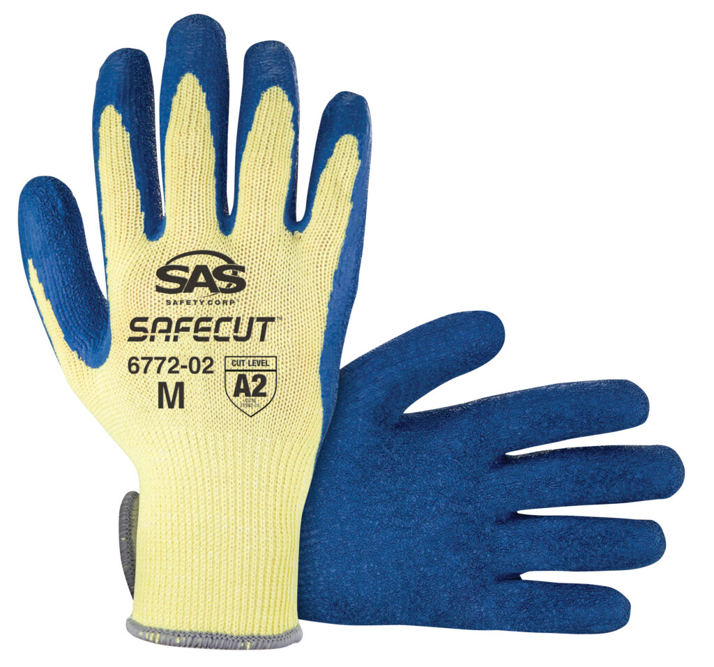 SAFECUT NITRILE PALM WORK GLOVE (LARGE) | Advanced Hardware Supply