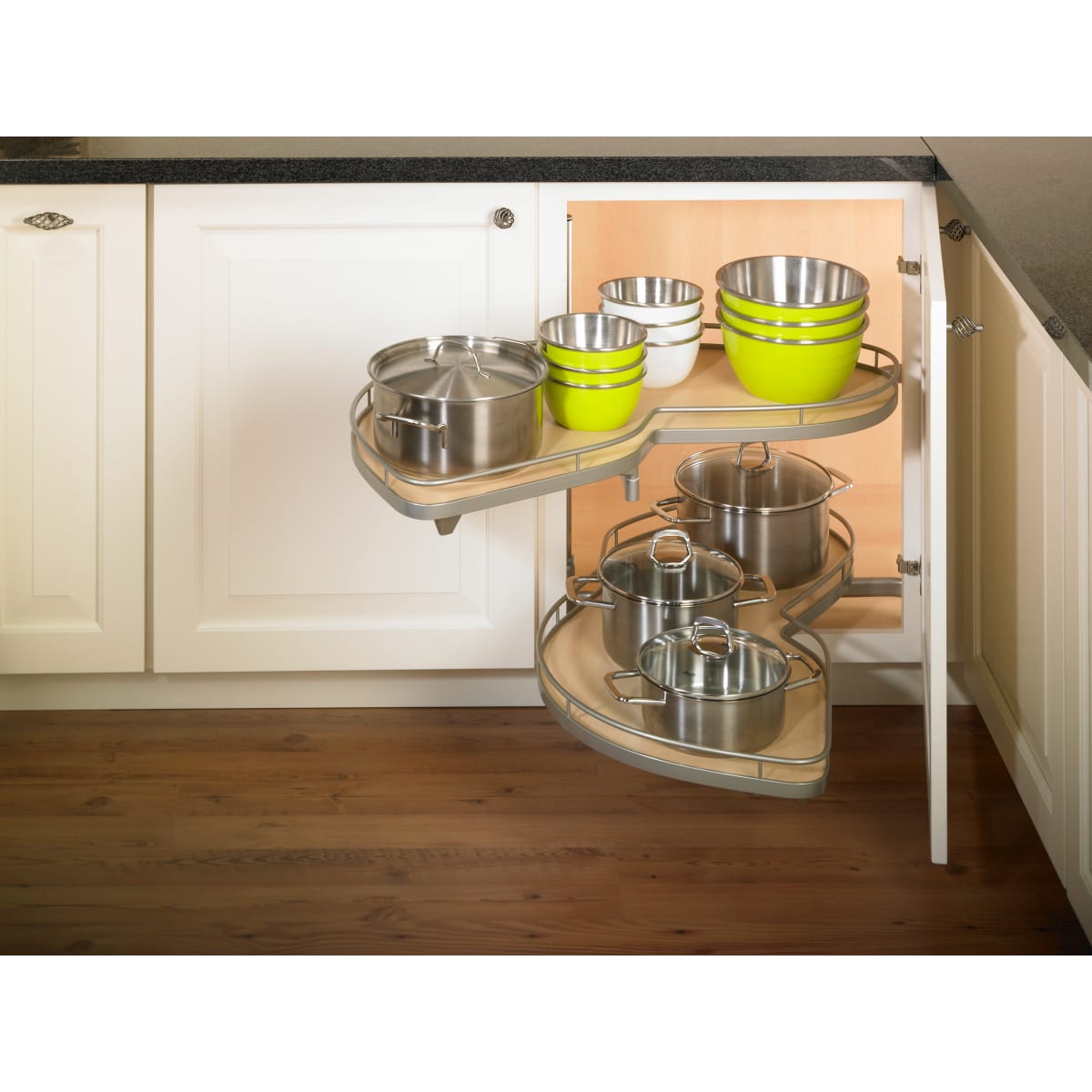 Kessebohmer Lemans II L-50er Set Chrome/Maple | Advanced Hardware Supply